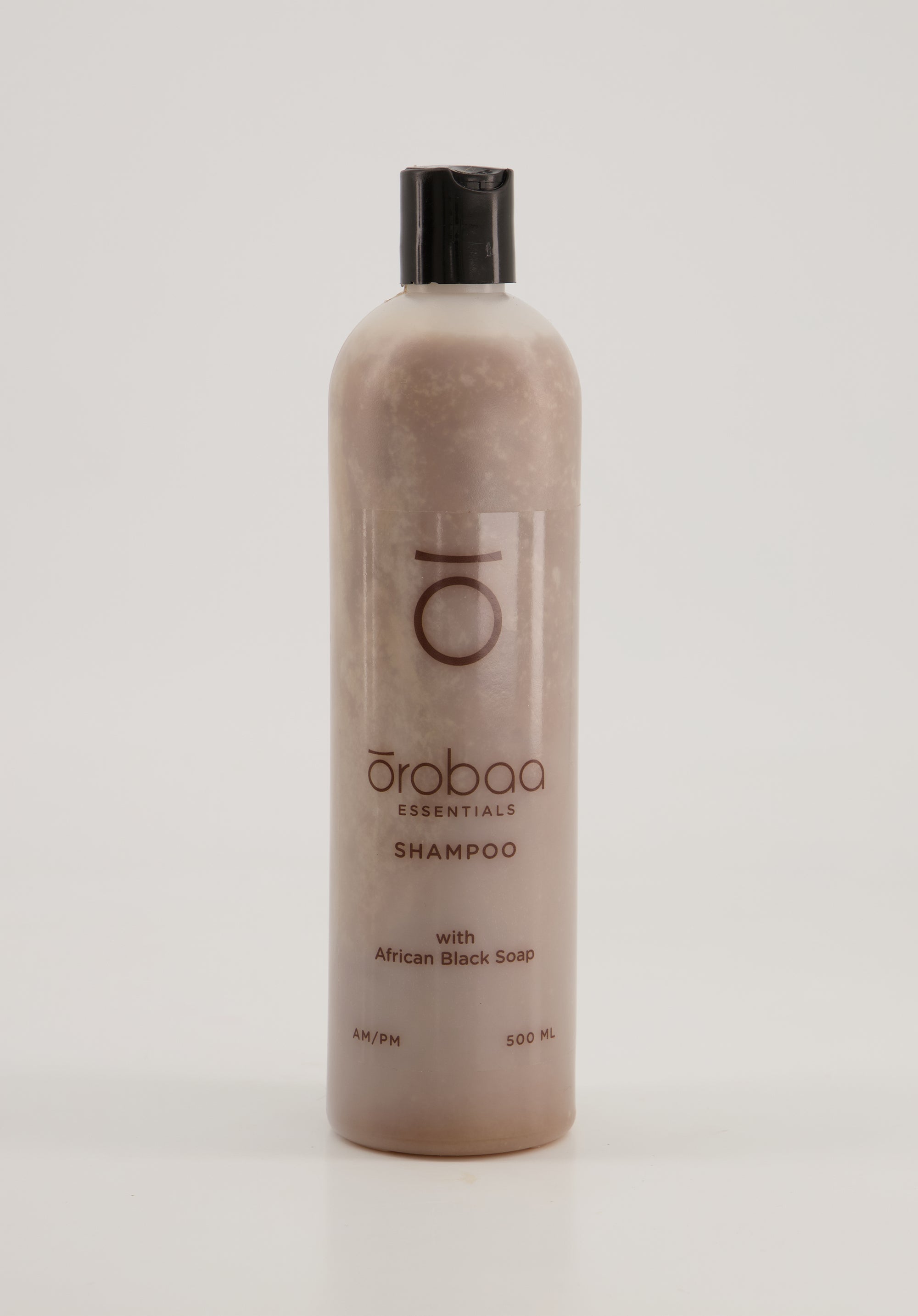 Orobaa Shampoo with African Black Soap, 500ml - Nourishing & Anti-Aging